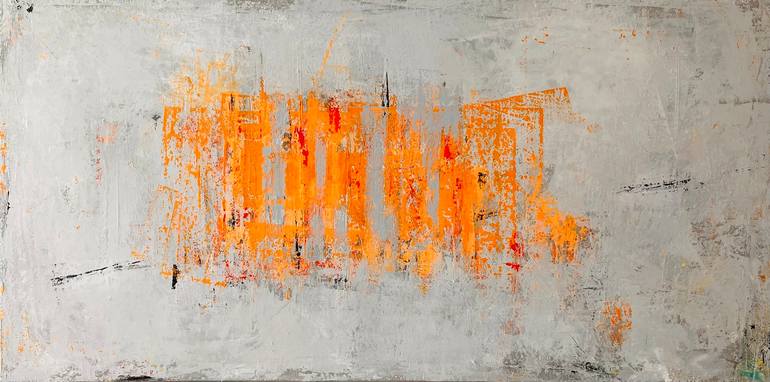 Raw Concrete Painting by Flavia Birsan | Saatchi Art