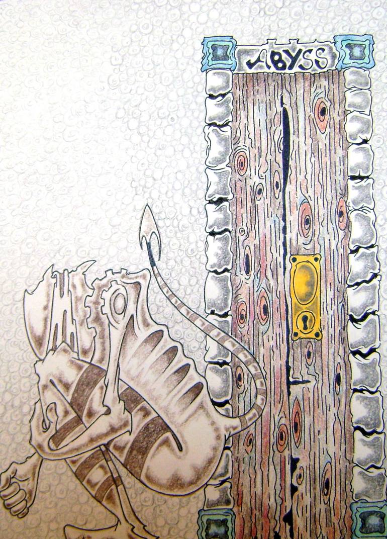 ABYSS Drawing by Judson Michael Agla | Saatchi Art