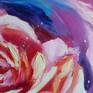 Space rose Painting by Marina Lesina | Saatchi Art