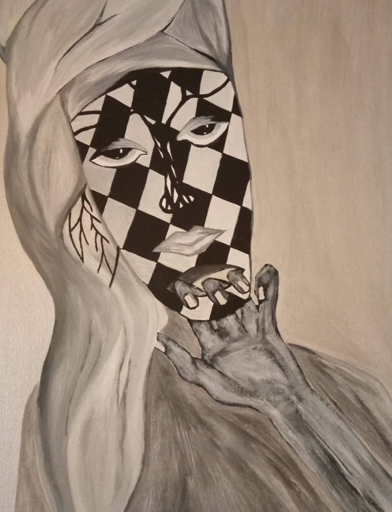 Anatomia in delirium Painting by Cristina Gradinaru | Saatchi Art