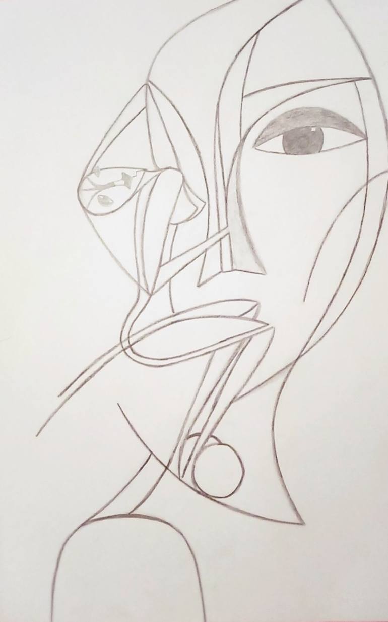 Sleeping eye Drawing by Cristina Gradinaru | Saatchi Art