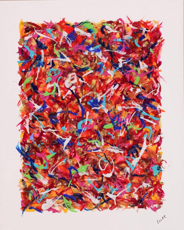 Red Radiance Painting by LJ Reitman | Saatchi Art