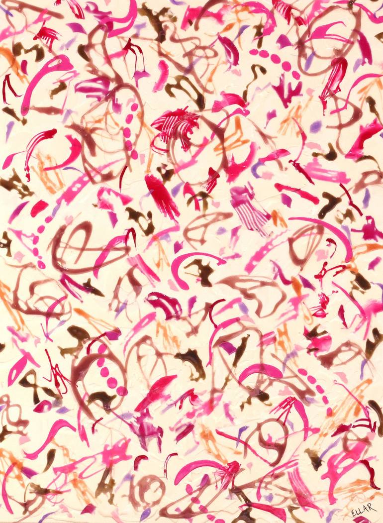 Pink Arch Painting by LJ Reitman | Saatchi Art