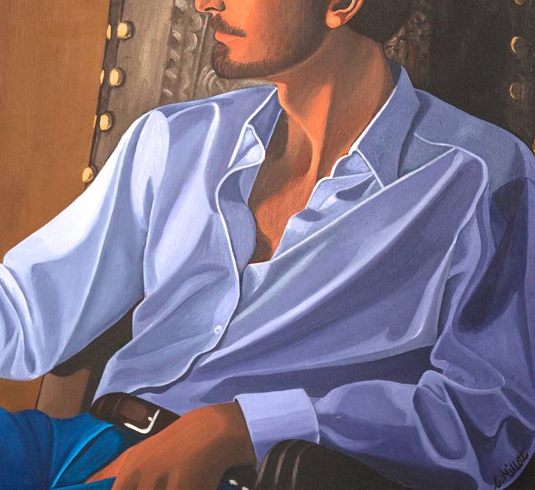 A Sherry In The Afternoon (2001) Painting by Caroline Millott | Saatchi Art