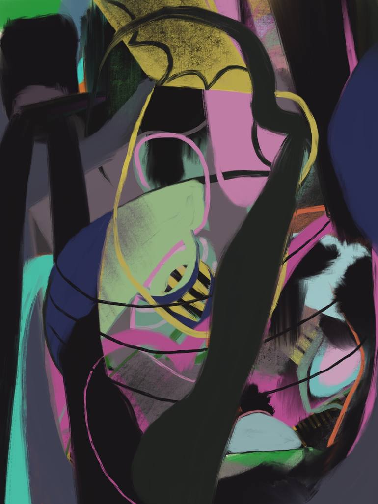 Tomfoolery Painting by Bryan Cave | Saatchi Art