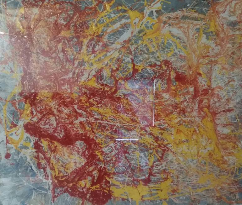 Underwater party Painting by Adam M Clauser | Saatchi Art