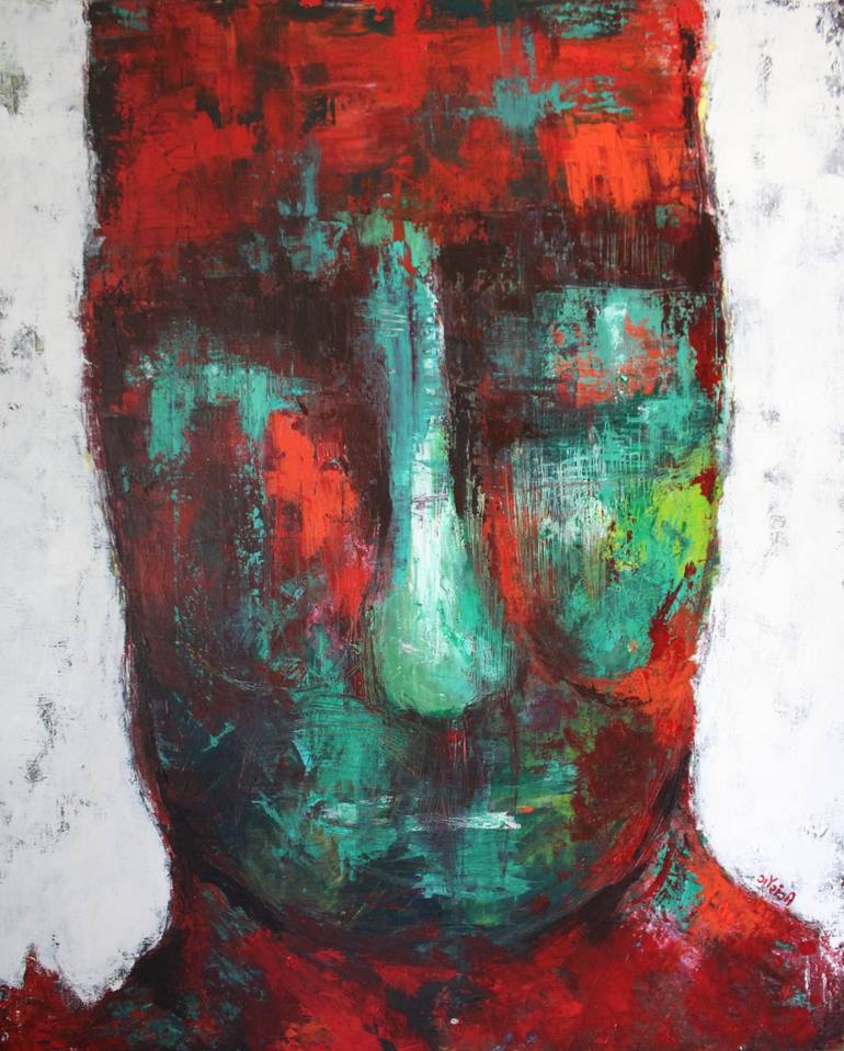 Constantly feeling a loss. Painting by Gaurangi Shah | Saatchi Art