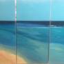 Caribbean Sea Painting by Gerry Defries | Saatchi Art