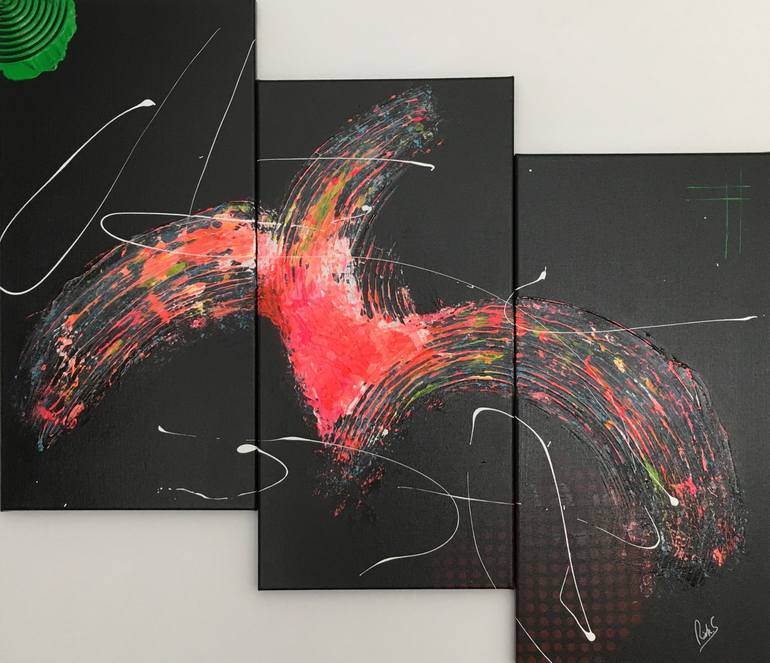 SYDNEY FIREWORKS Painting by Rick Smith | Saatchi Art