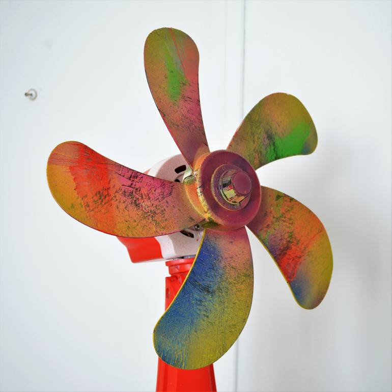 Functional Fan Sculpture by Joseph Cunningham | Saatchi Art
