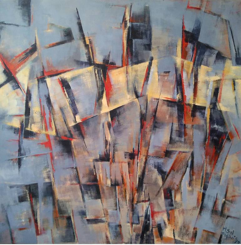 ARMONIA Painting by Maria Sol Figini | Saatchi Art
