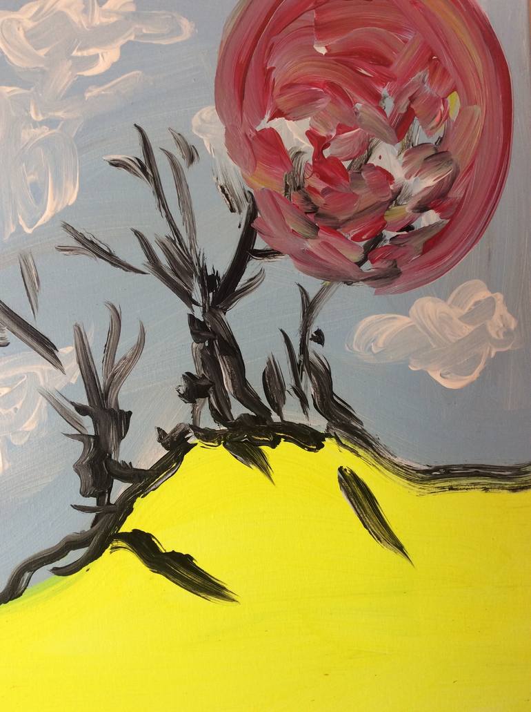 Spring in Regent's Park London,England. Painting by Dara Flynn ...
