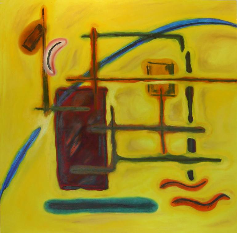 CONNECTIONS Painting by RAYMOND SHAW | Saatchi Art