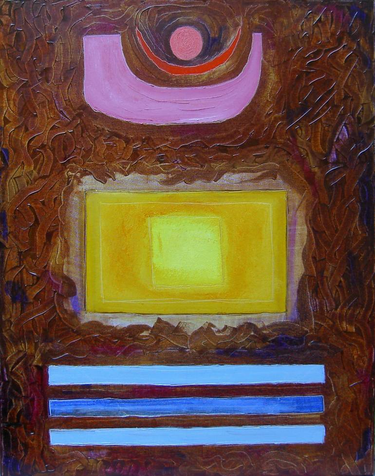 TRIPLICITY Painting by RAYMOND SHAW | Saatchi Art