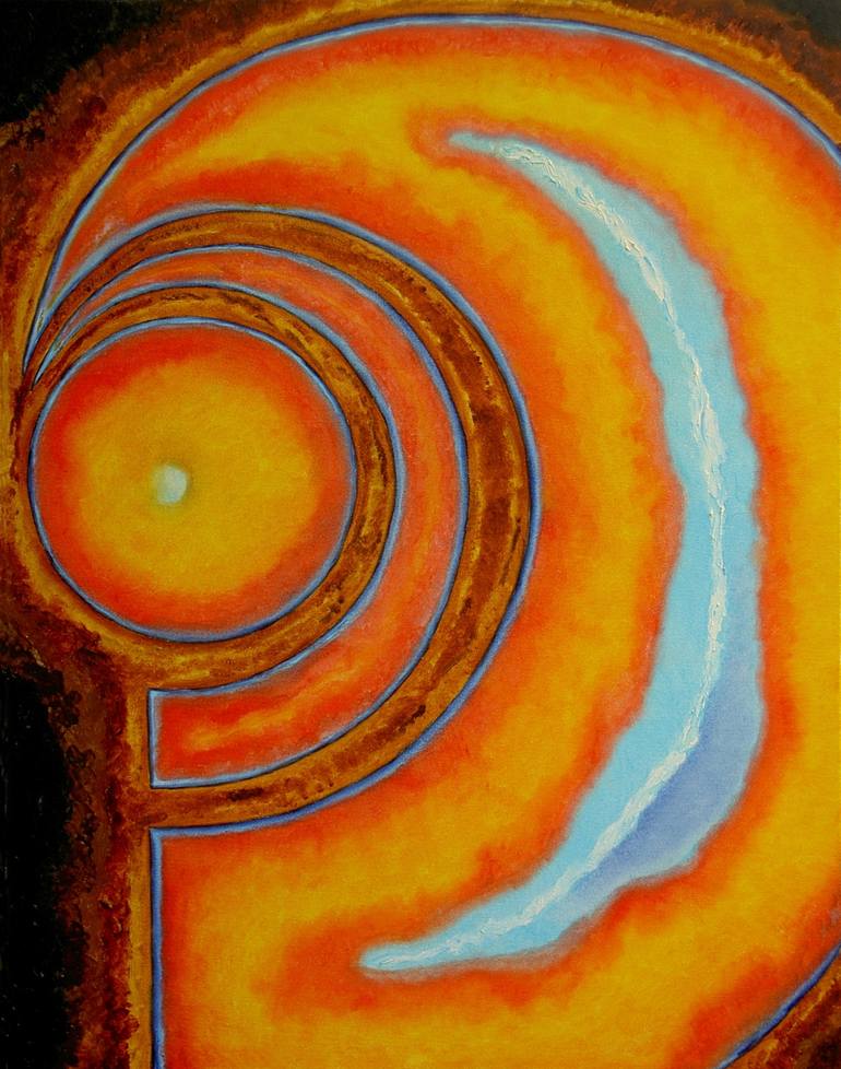 Emerging World III Painting by RAYMOND SHAW | Saatchi Art