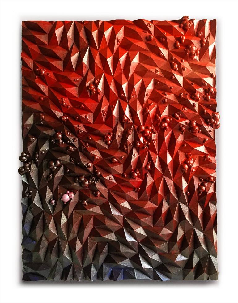 Untitled (Pentagonal II) Painting by David Rockwell | Saatchi Art