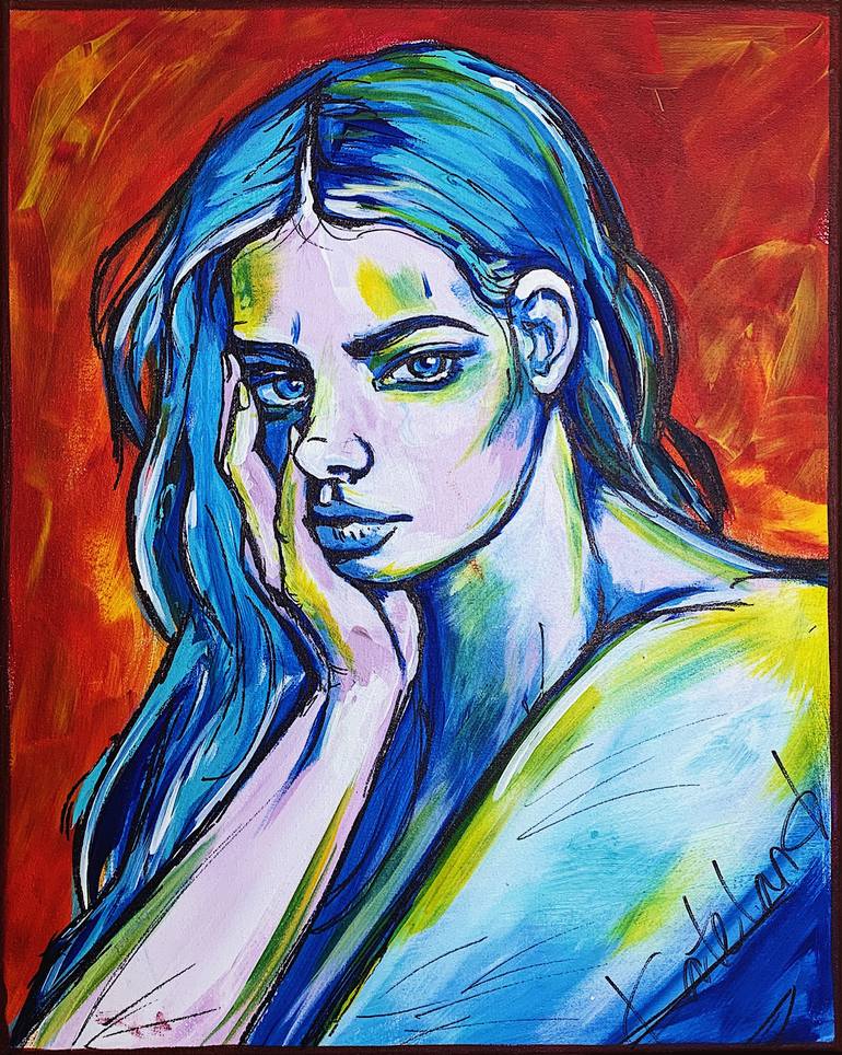 Pain Painting by Caitlin Thomas | Saatchi Art