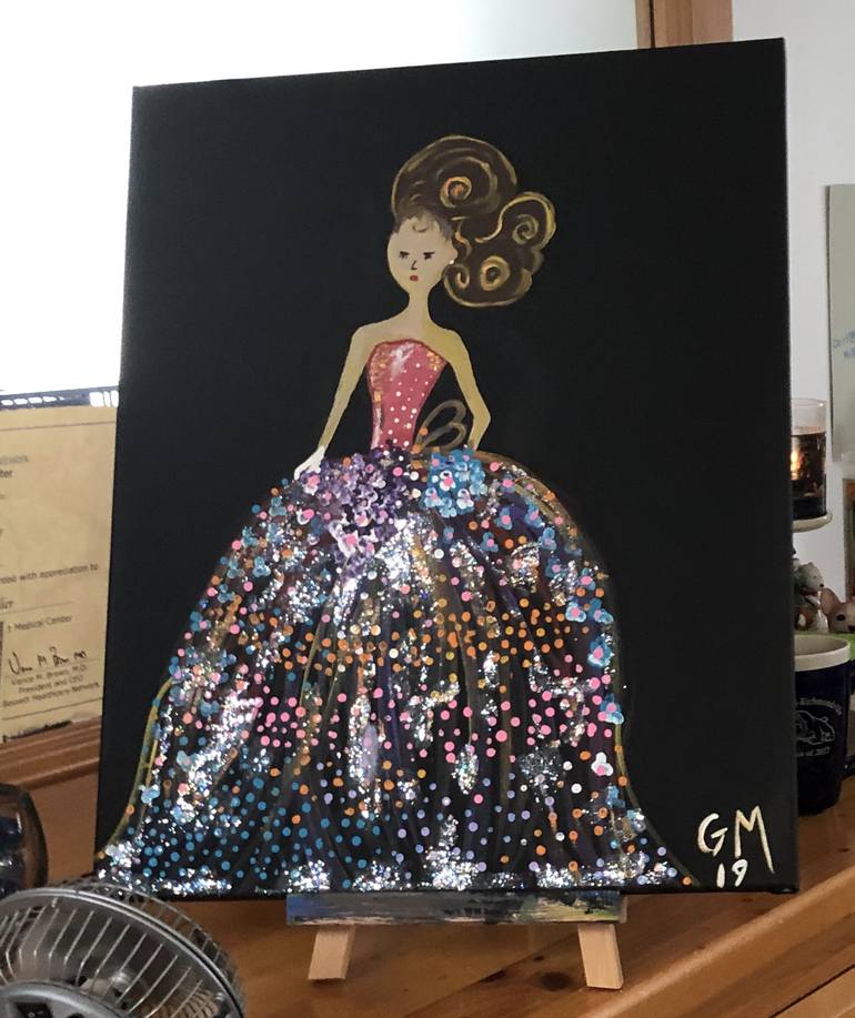 Ball Painting by Georgette Miller | Saatchi Art