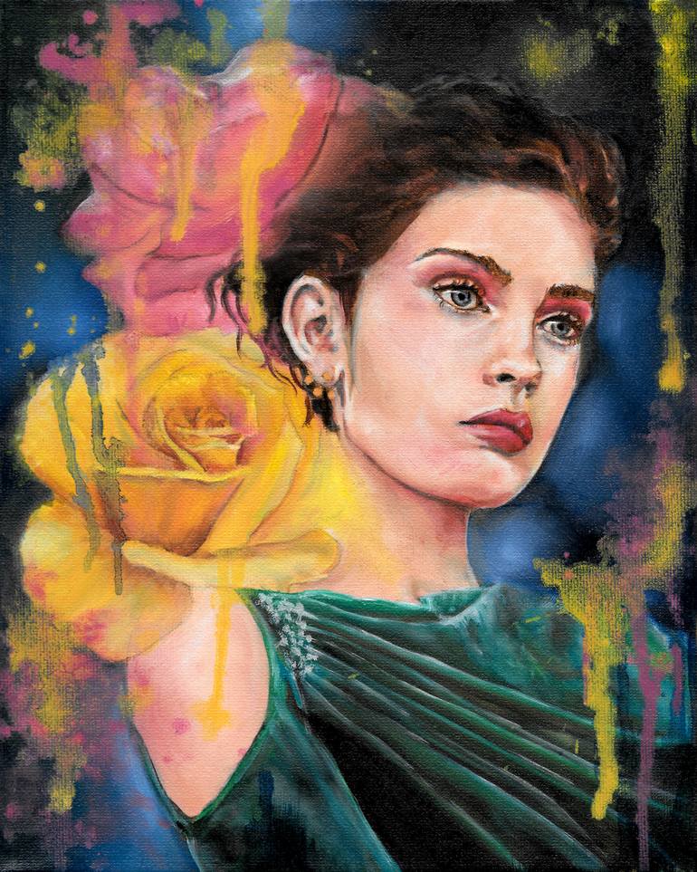 Chloris Painting by Keita Thomas | Saatchi Art