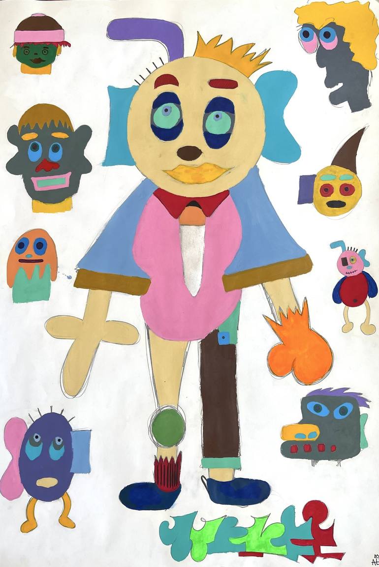 Mr. Imagination Painting by Alexander Reagan | Saatchi Art