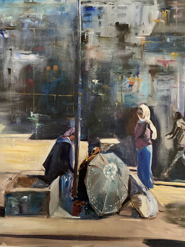 People of Addis Abeba, Ethiopia 2024 #2 Painting by Wakaye Marcos ...