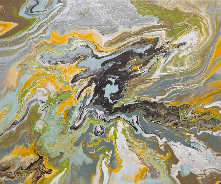 'Process of Formation' Painting by Mars Woodhill | Saatchi Art