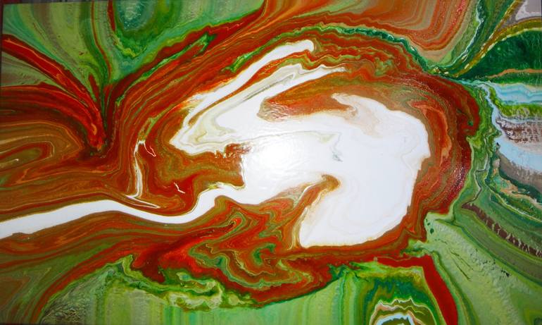 'Upsurgence' Painting by Mars Woodhill | Saatchi Art
