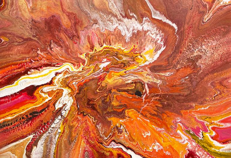 'Force of Adaptation' Painting by Mars Woodhill | Saatchi Art