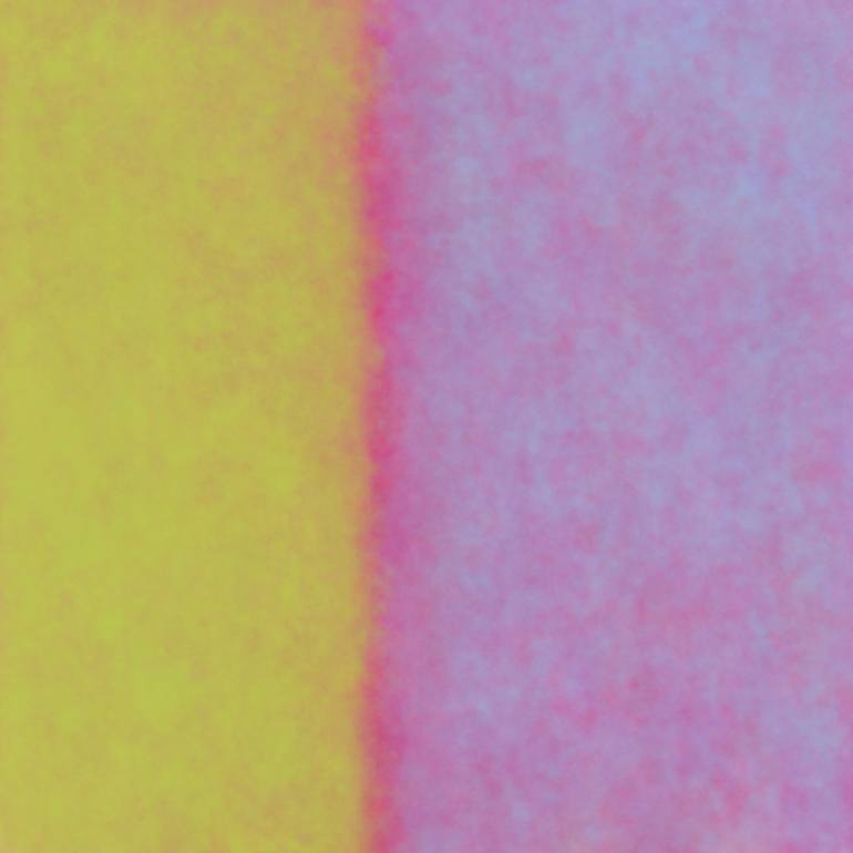 yellow purple Drawing by Richard Burnham | Saatchi Art