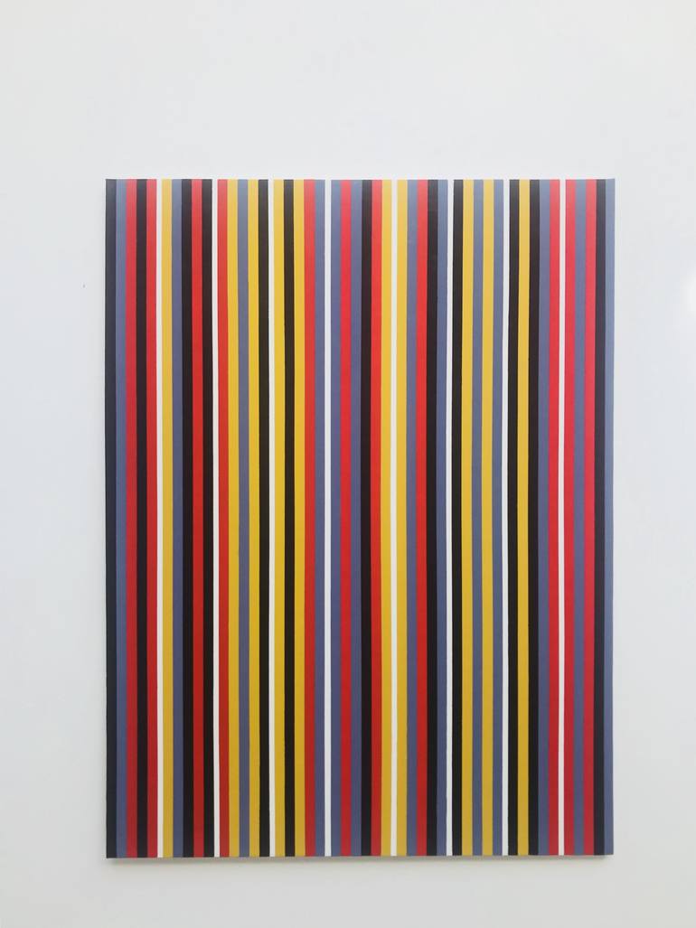 Stripes Number 03 Painting by Jonathan Hart | Saatchi Art