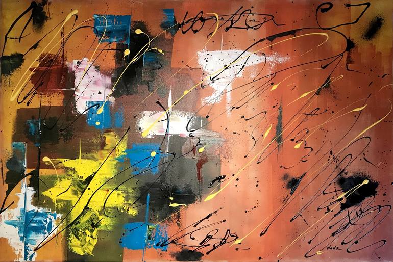 Stitch Painting by Nadia Bedard | Saatchi Art