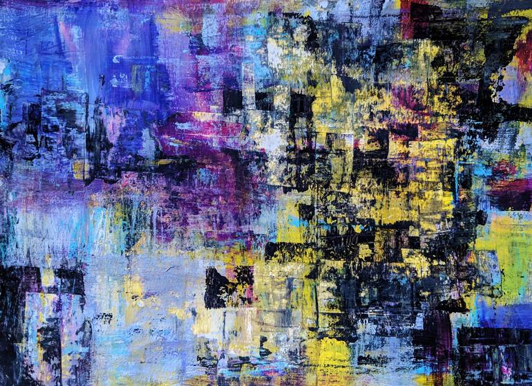 Inner City Painting by Erasto Curtis Matthews | Saatchi Art