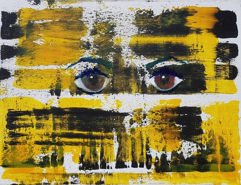 Behind the scenes Painting by Divya Jose | Saatchi Art