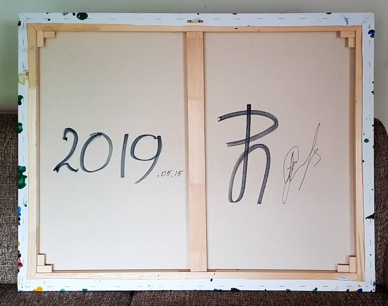 - Spring mood - JACKSON POLLOCK style enamel on canvas Painting by ...