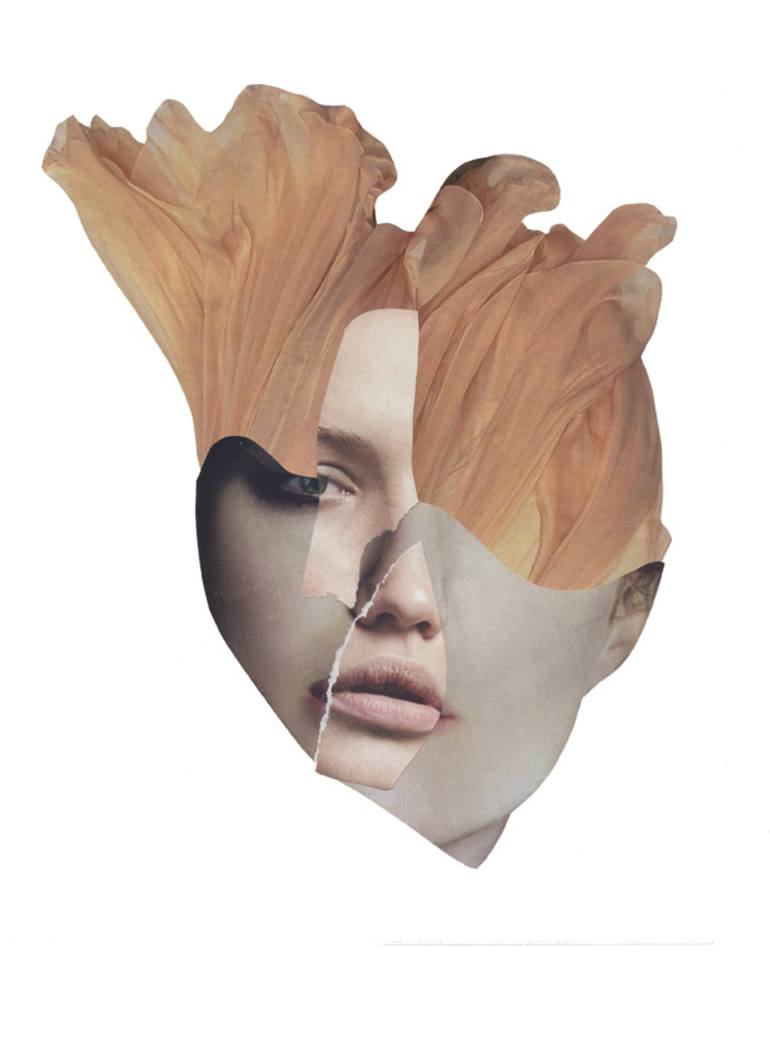 Breathe Collage by Lydia Cecilia | Saatchi Art