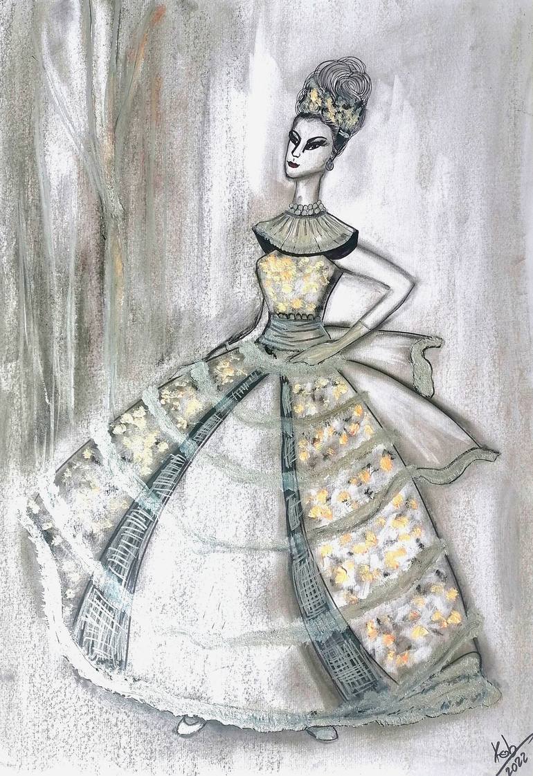 Princess 1 Drawing by Wanida Rangcakanok | Saatchi Art