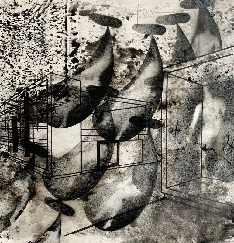 City 2 Painting by Vladimir Paun-Vrapciu | Saatchi Art