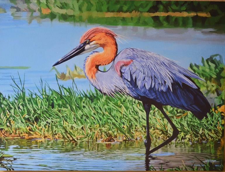 Solitude Painting by Mithran Acharya | Saatchi Art