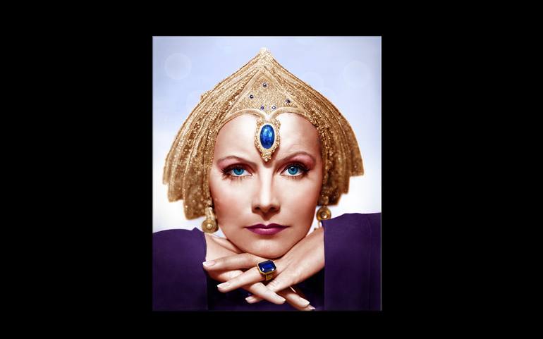 Greta Garbo, Starring in Mata Hari Painting by Daniel Evon | Saatchi Art