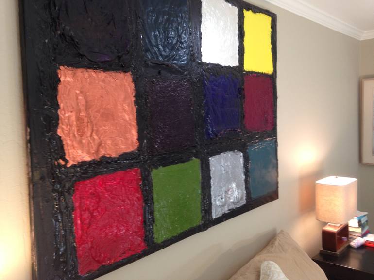 Quilt Painting by Joshua Braff | Saatchi Art