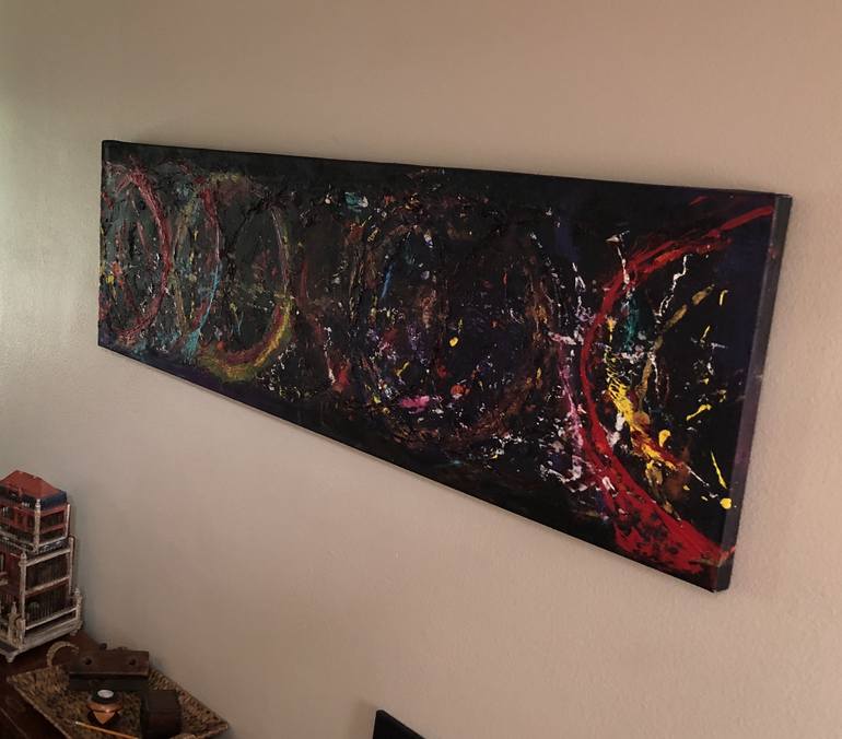 Many Moons Painting by Joshua Braff | Saatchi Art