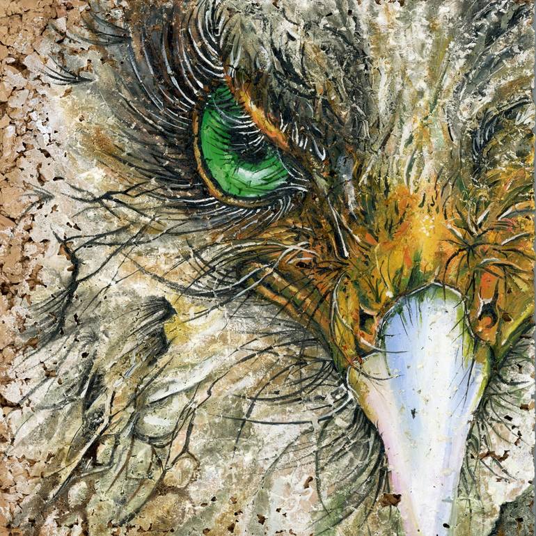 One Eye Painting by amanda hyslop | Saatchi Art