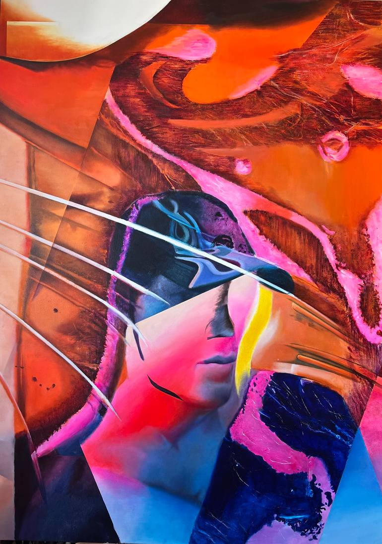 Indistinct Painting by Bianca Paraschiv Art | Saatchi Art