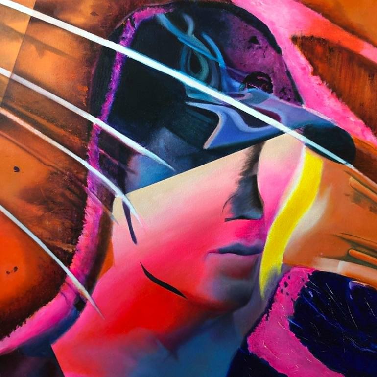 Indistinct Painting by Bianca Paraschiv Art | Saatchi Art