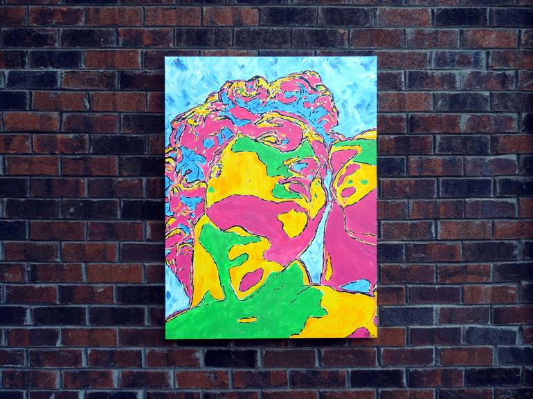 David Painting by Amanda D | Saatchi Art