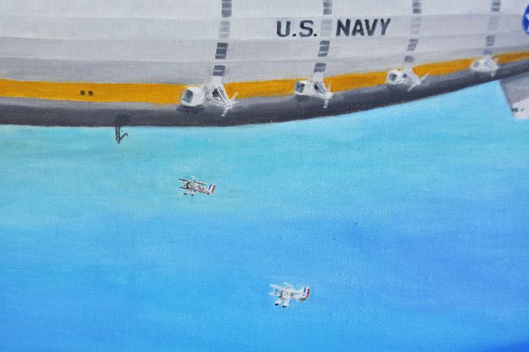 USS Macon Painting by Brad Thomas | Saatchi Art