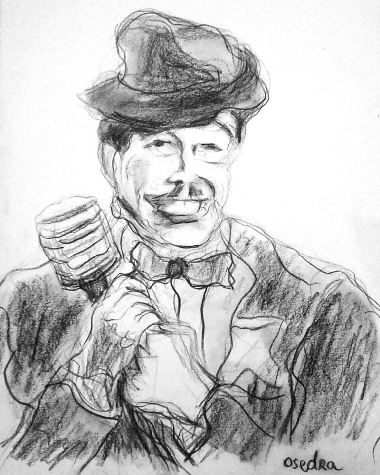 Cab Calloway Sings 'Minnie The Moocher' Drawing by Tiffany Osedra ...
