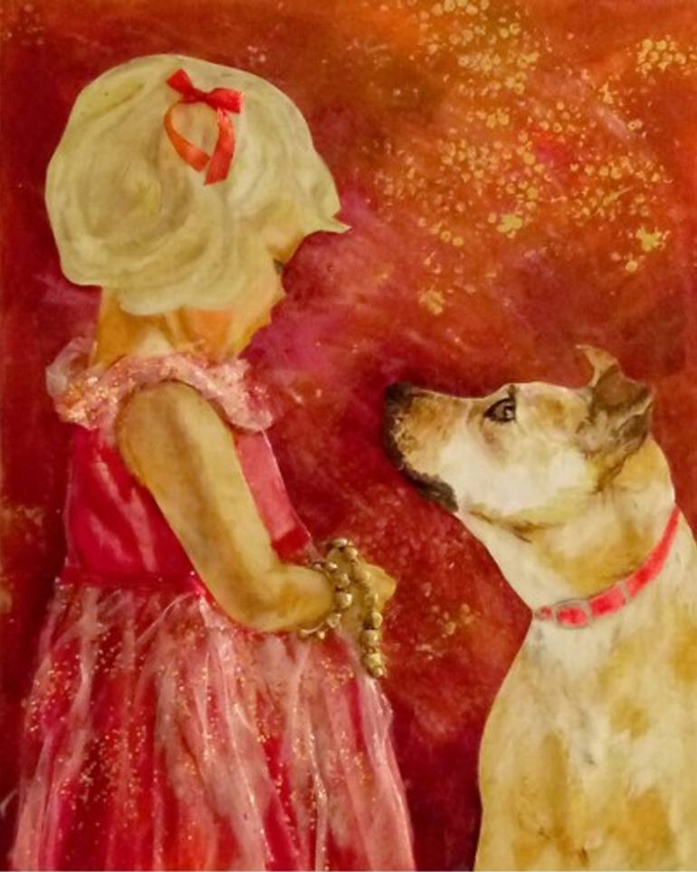 Princess | Inner Child Collage by Deborah Marsh | Saatchi Art