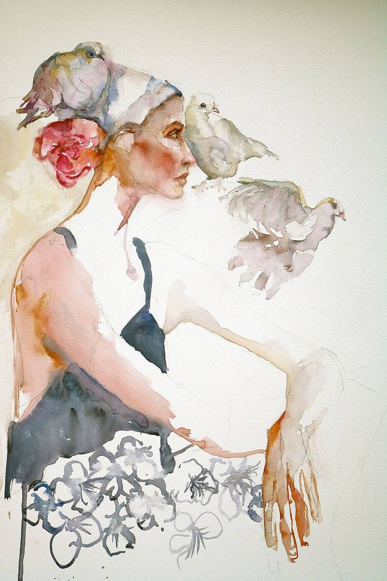 Gypsy Painting by Barbara Simonson | Saatchi Art