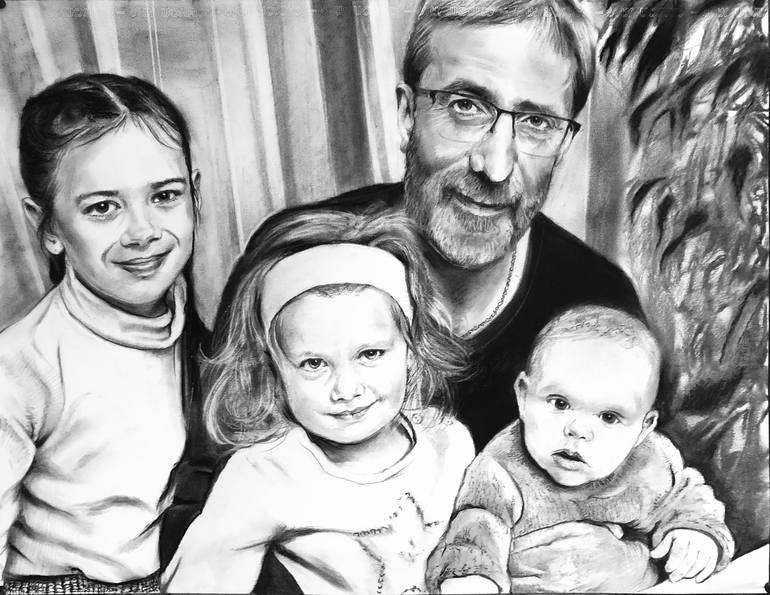 A FAMILY RESEMBLANCE Drawing by Richard Hanssens | Saatchi Art